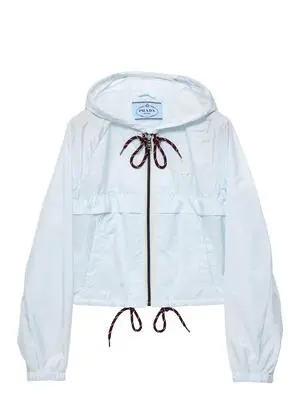 Prada Re-Nylon Blouson Jacket Grey