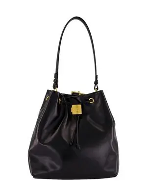 Balmain Pulse Calfskin Leather Backpack - Black