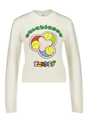 Casablanca Merino Knit Sweater - Multicolour