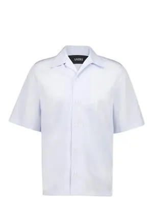Amiri Ashley Starburst Camp Shirt - Blue