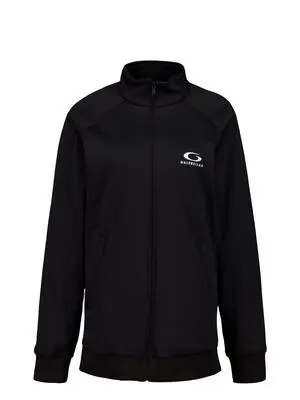 Balenciaga Cotton Zip-up Tracksuit Jacket - Black
