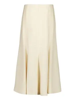 GABRIELA HEARST Silk Tweed Maxi Skirt
