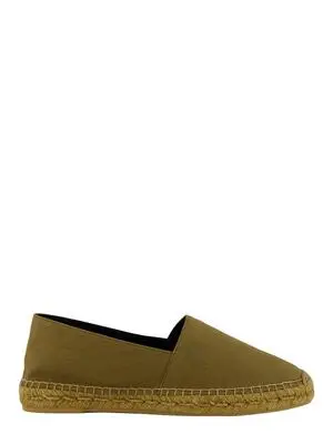 Saint Laurent Cactus Cotton Espadrilles - Green