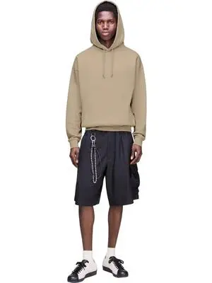 Y3 Light Hooded Sweatshirt Brown