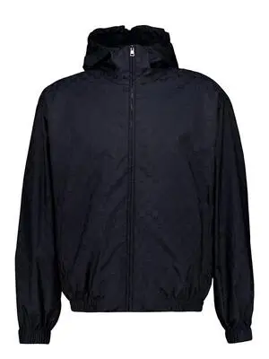 Gucci Nylon Bomber Jacket - Blue