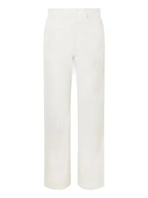 Ami Mid-rise Wide-leg Jeans - Neutrals
