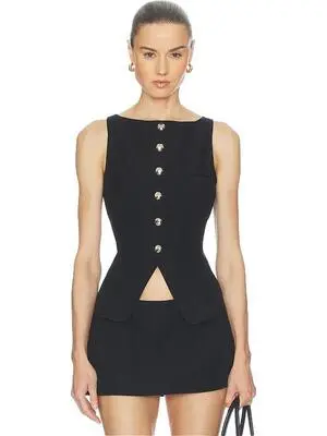 GUIZIO Troyes Top - Black