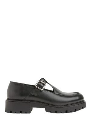 CELTIC & CO. Chunky T-bar Loafer - Black