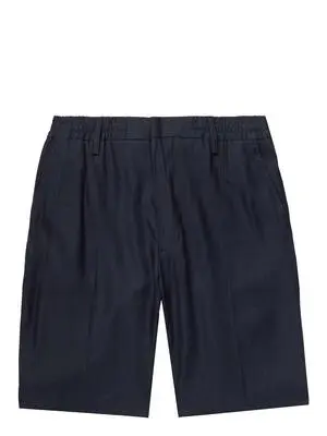 Nn07 Billie 1808 Straight-Leg Shorts Navy