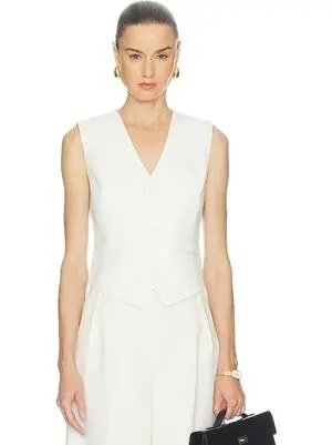 ANINE BING Mario Vest - Cream