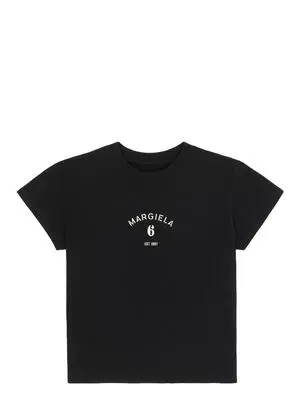 MAISON MARGIELA Short Sleeve Tee Off - Black