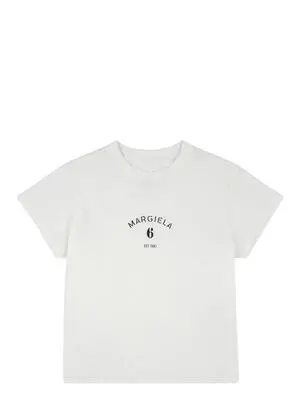 MAISON MARGIELA Short Sleeve Tee Off - White