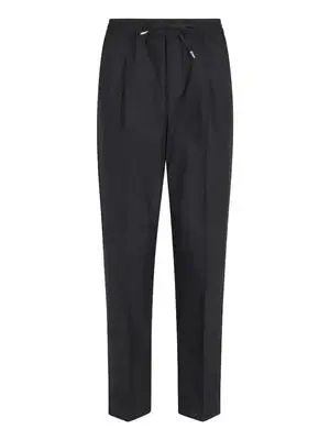 BRIGLIA 1949 Pleated Trousers Black