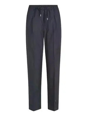 BRIGLIA 1949 Wimbledon Drawstring Trousers - Blue