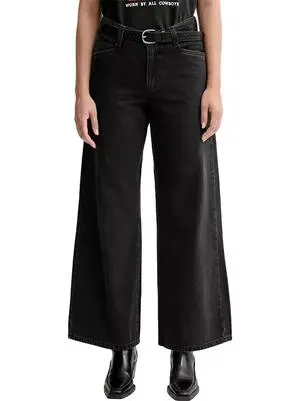 LEVI'S Baggy Wide-leg Jeans - Black