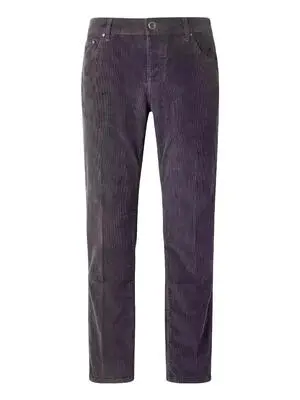 Jacob Cohen Corduroy Trousers Grey