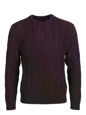Valentino Garavani Crewneck Knitted Jumper - Purple