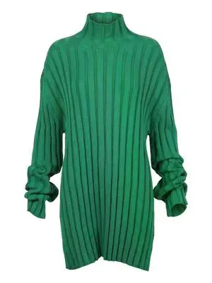 Valentino Garavani Ribbed Turtleneck Sweater - Green