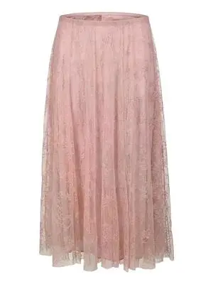 Valentino Garavani Lace Skirt - Pink