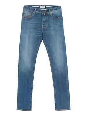 Jacob Cohen Bard Five-Pocket Jeans Blue