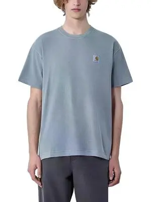 Carhartt Work In Progress Logo-patch T-shirt Grey