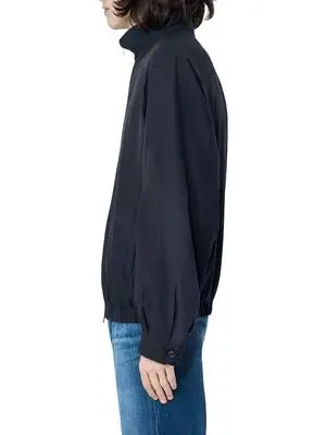 Our Legacy High-neck Zip-up Jacket - Black