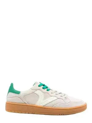 Victoria Beckham Leather Low Top Sneakers - Grey
