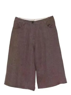 ALYSI Pocketed Shorts Brown