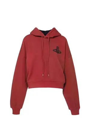 VIVIENNE WESTWOOD Cropped Hoodie - Red