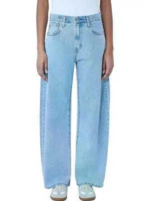 LEVI'S Five-pocket Wide-leg Jeans - Blue