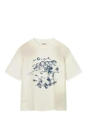 ROUGH. Fieldwork Graphic Print T-shirt