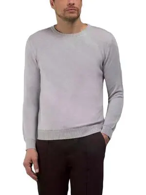 MOORER Orvieto Long-Sleeved Sweater Grey