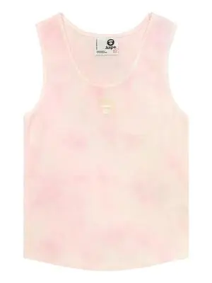 AAPE BY *A BATHING APE Embroidered Tank - Pink