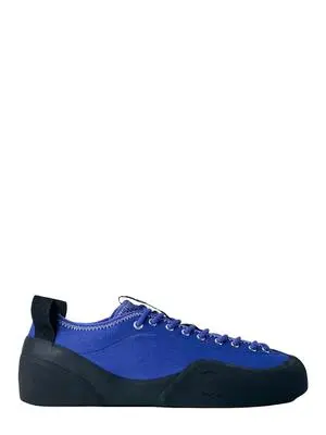 VILLAGE PM Lace-up Round-toe Sneakers - Blue