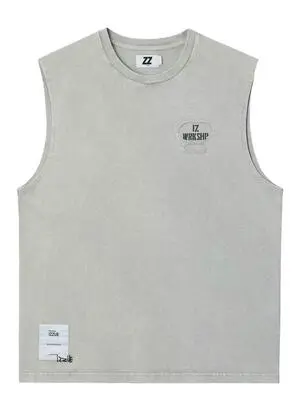 Izzue Sleeveless T-shirt - Grey