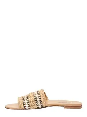 Casadei Amalfi Flat Sandals - Neutrals