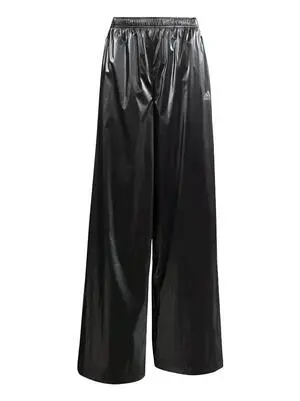 Adidas Logo Wide-leg Tracksuit Bottoms - Grey