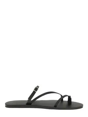 Manebí X Alex Rivière Studio Giorgia Leather Sandals - Black