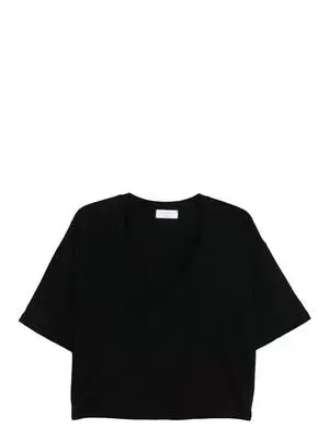 DANIELE FIESOLI V-Neck T-Shirt Black