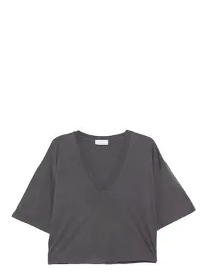 DANIELE FIESOLI V-neck T-shirt - Grey