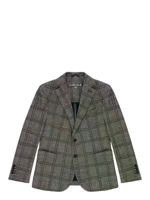 CIRCOLO 1901 Checked Blazer - Brown