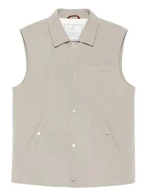 Brunello Cucinelli Padded Gilet - Neutrals