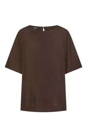 Seventy Crewneck Half-sleeved T-shirt - Brown