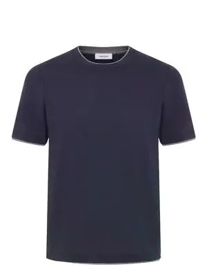 GRAN SASSO Short-sleeved T-shirt - Blue