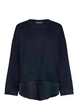 ELENA MIRÒ Layered Sweater - Blue