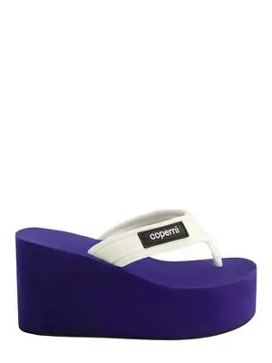 Coperni Platform Wedge Sandals - Neutrals