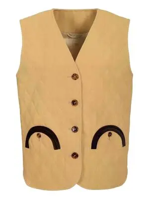 BLAZÉ MILANO Ghost Suffolk Gilet - Neutrals