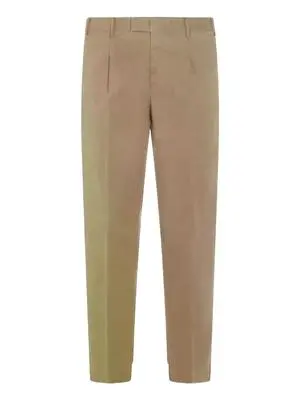 PT TORINO Belt-loops Pleated Trousers - Neutrals