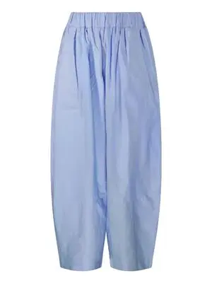 MR.MRS SHIRT Elastic-waist Trousers - Blue