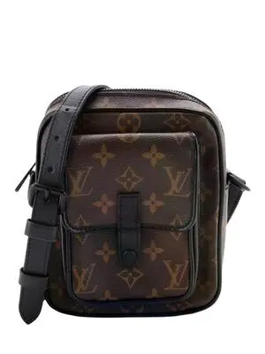 LOUIS VUITTON Christopher Wearable Wallet Macassar Monogram Canvas - Brown